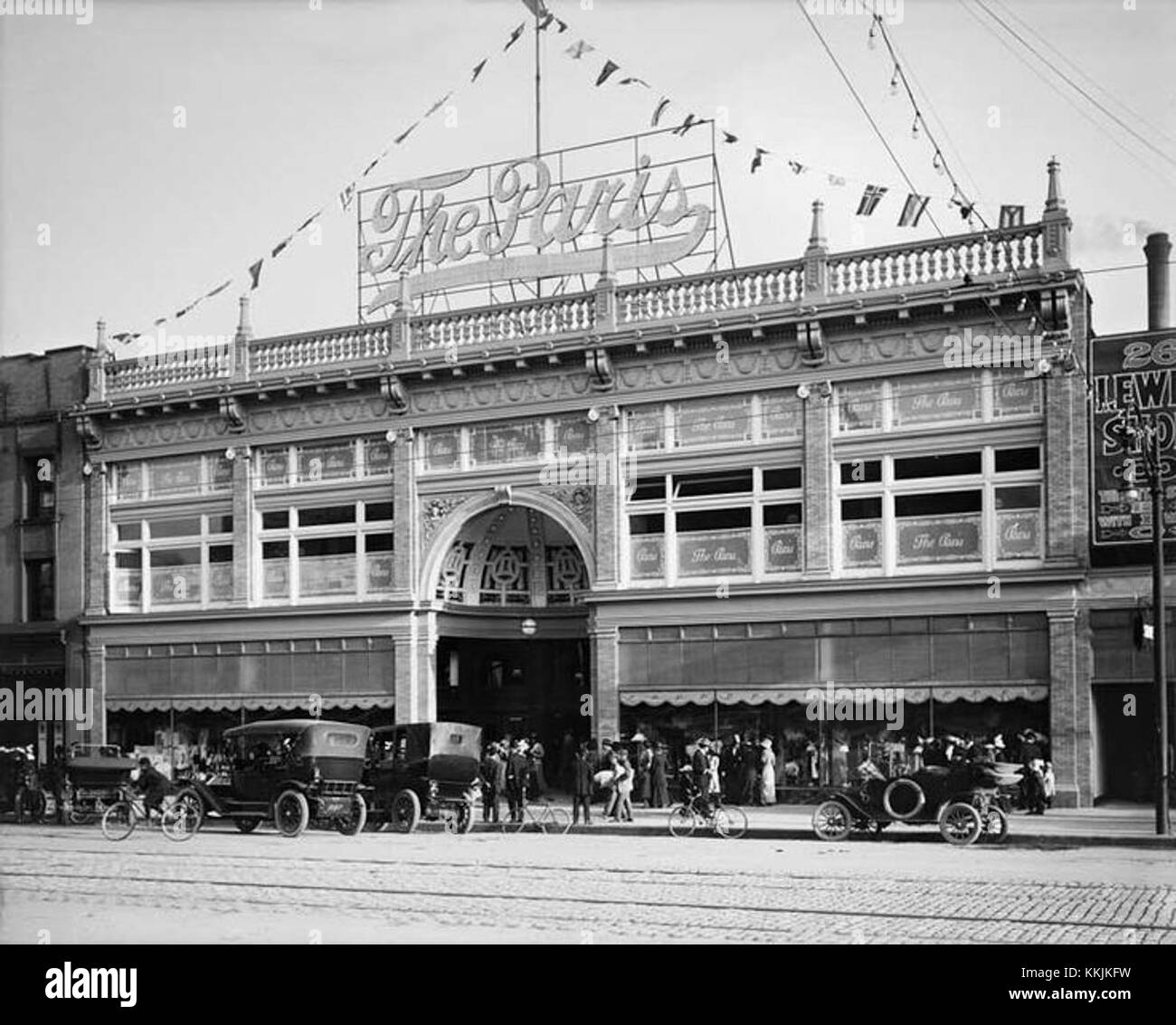 Gambles was a prominent department store in Paris, France, that catered ...