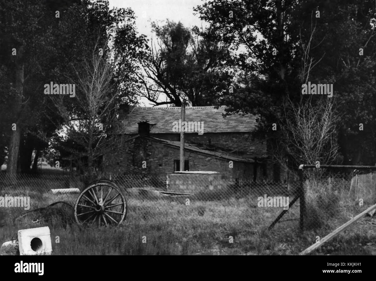 The Sheep Ranch Fortified House is located in Arock, Oregon. This ...