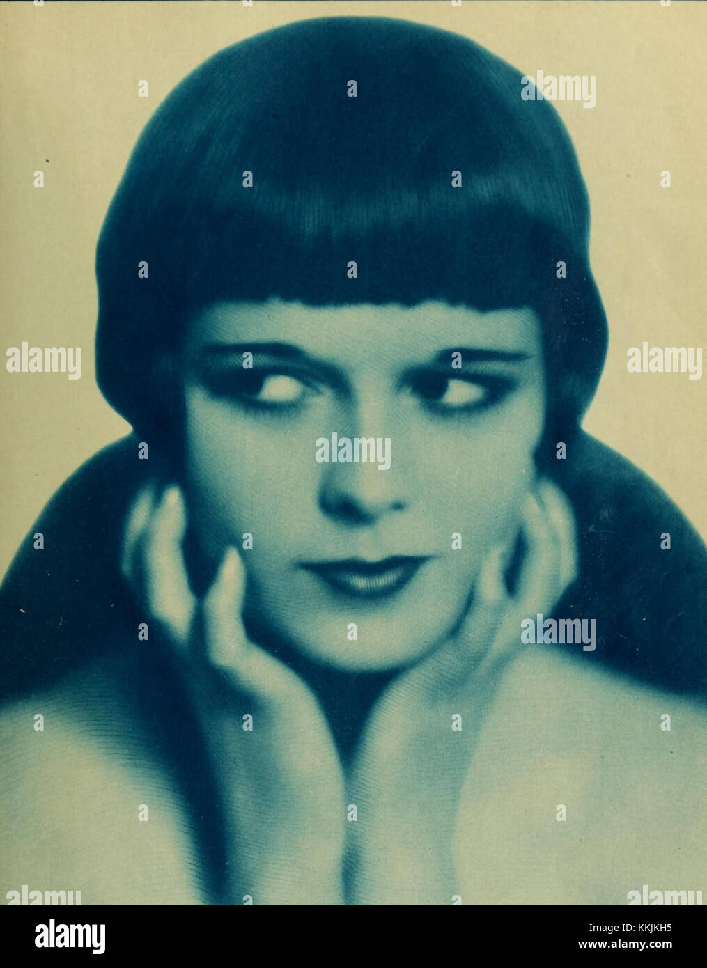 Louise Brooks, an iconic American actress, was featured in the April ...