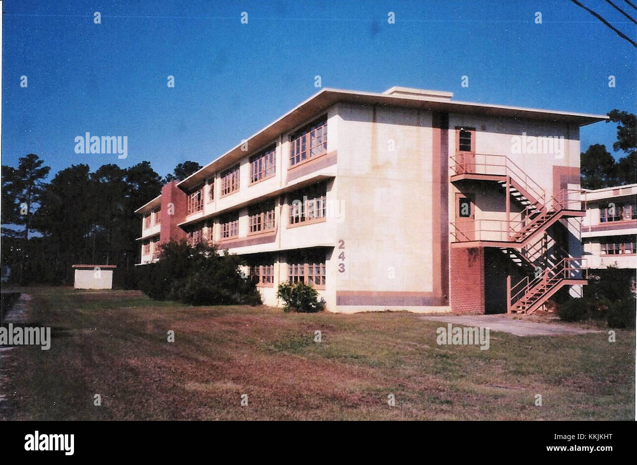 Myrtle Beach Air Force Base in South Carolina housed barracks that ...