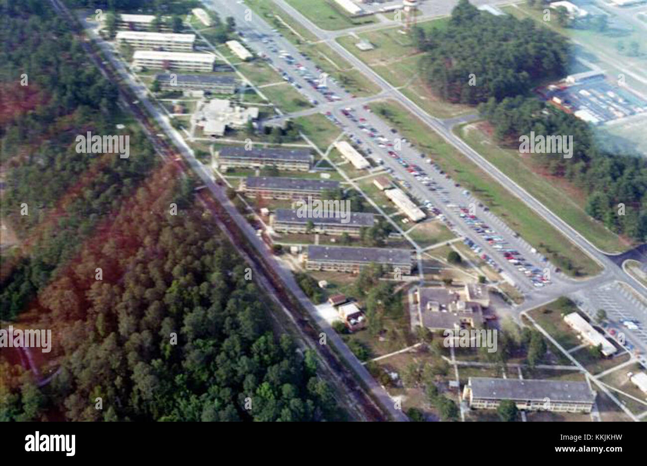 Myrtle Beach AFB - Barracks Row Stock Photo - Alamy