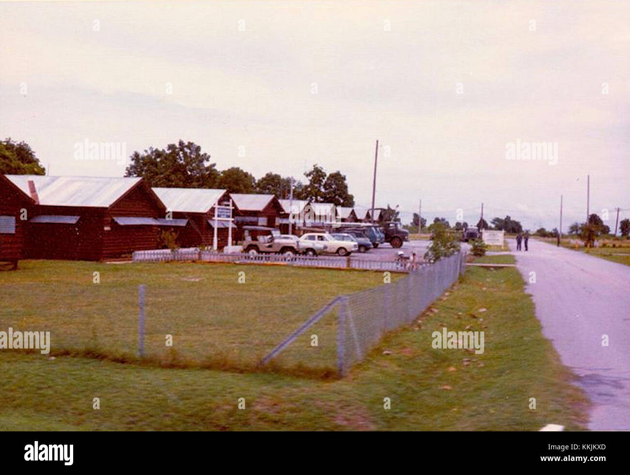 Korat RTAFB admin offices Stock Photo - Alamy