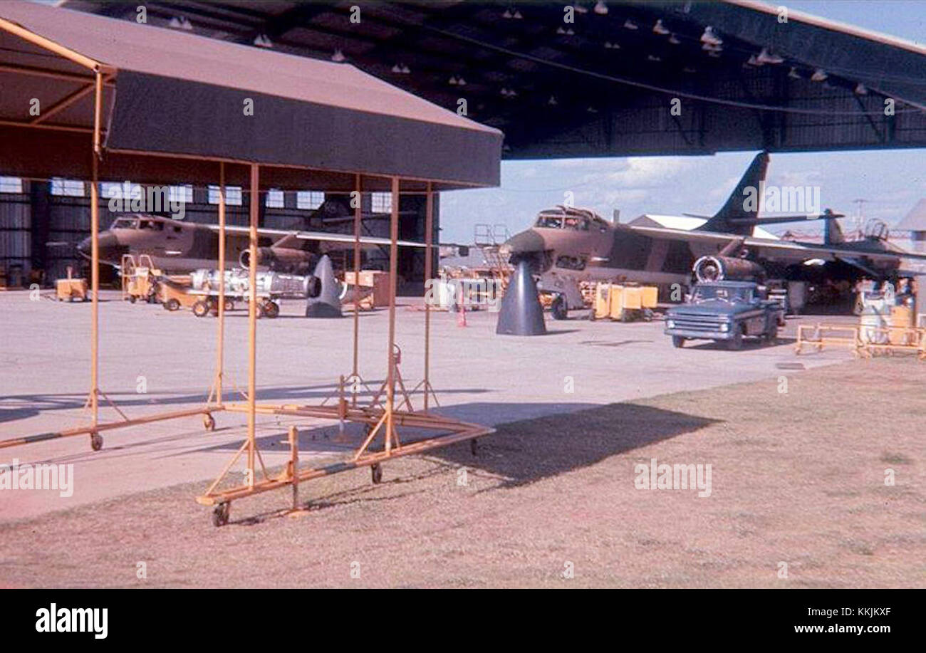 Korat RTAFB B-66 Nosedock Stock Photo - Alamy