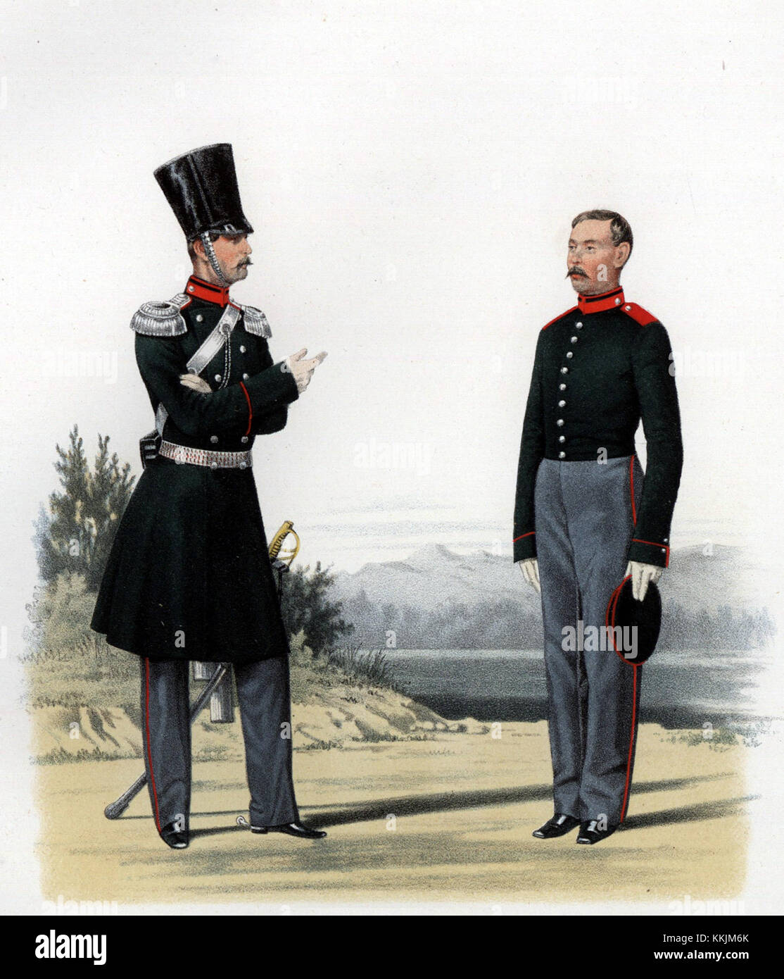 The 08 Life Guards Horse-Jager Regiment was a prestigious cavalry unit ...