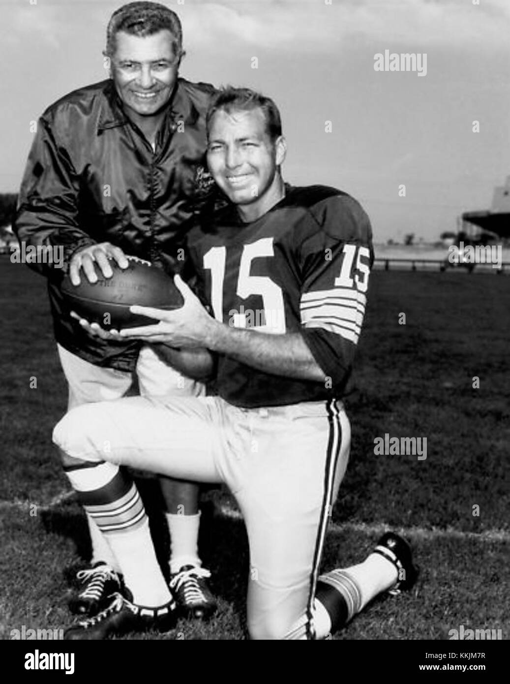 Vince Lombardi and Bart Starr were iconic figures in American football ...