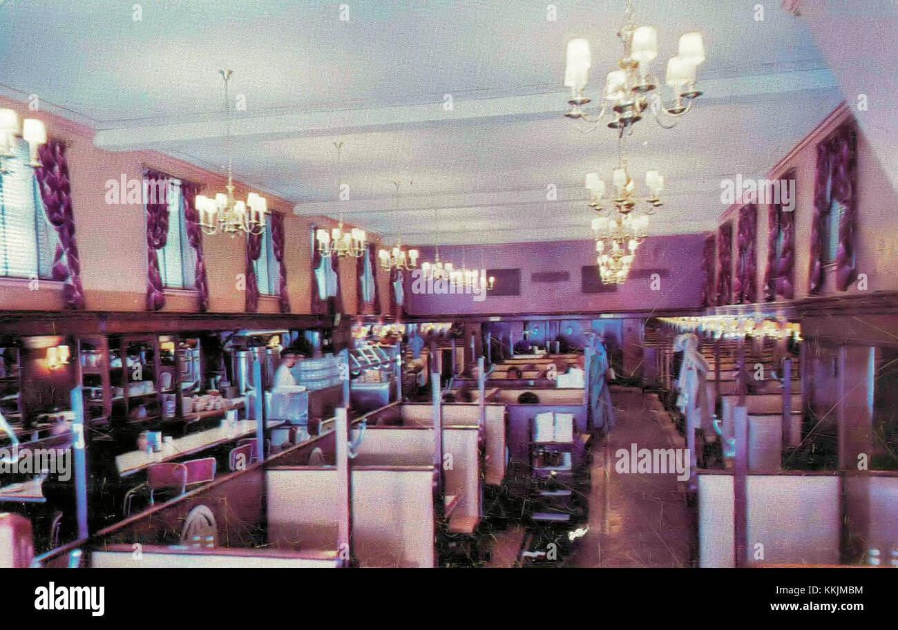 An interior photograph of the Superior Restaurant in Allentown ...