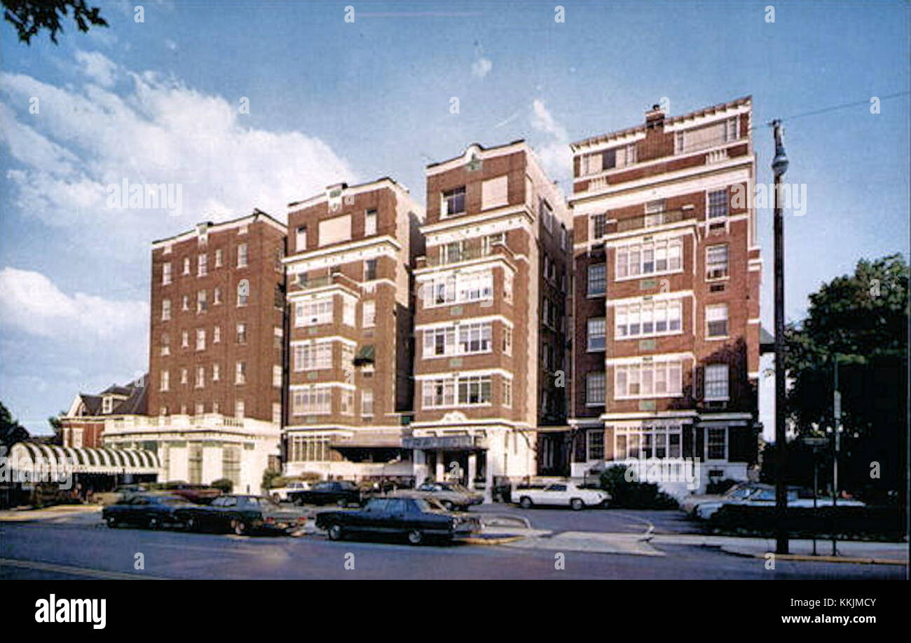A 1970 postcard featuring Hotel Traylor, capturing the architectural ...