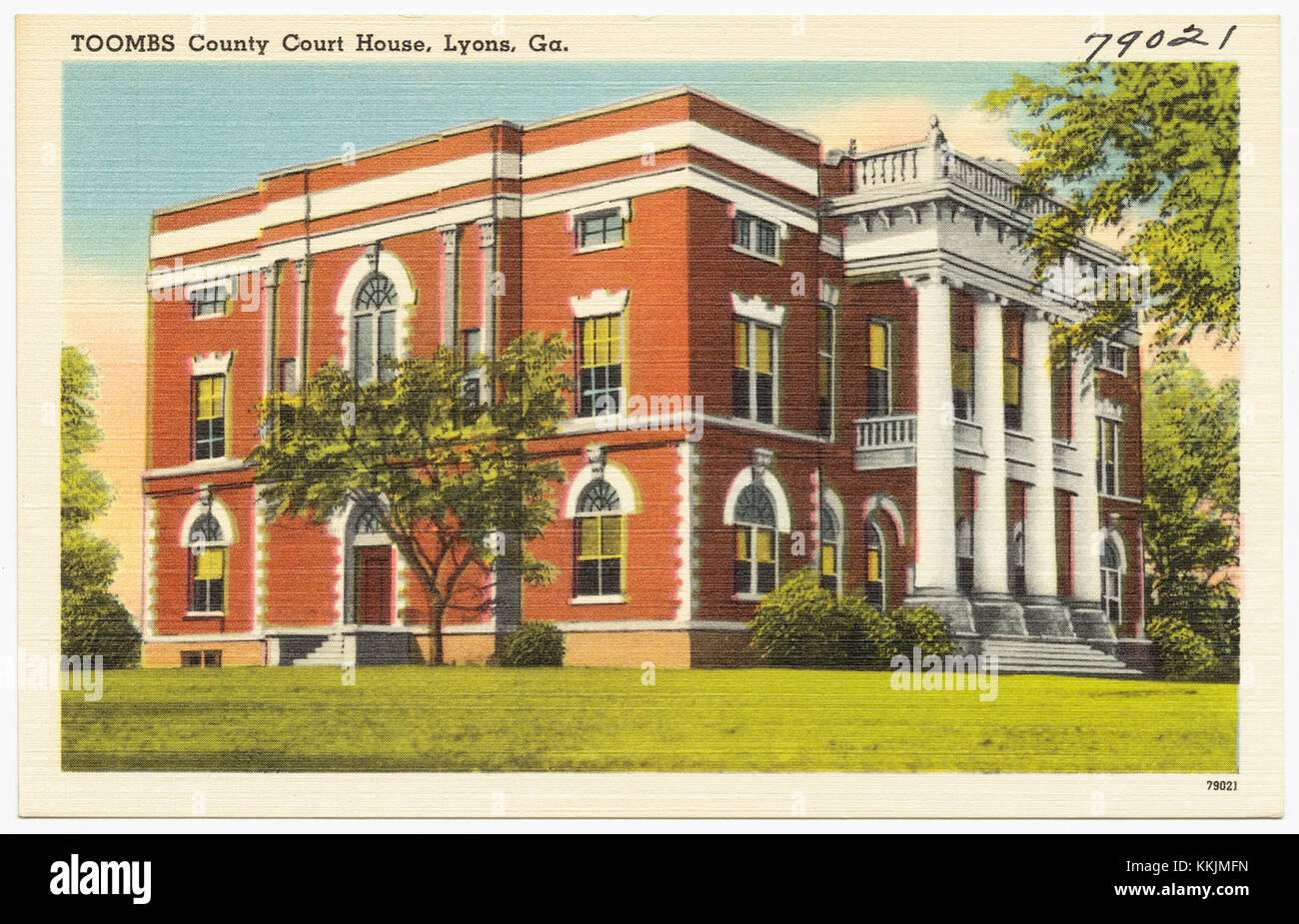 The Toombs County Courthouse in Lyons, Georgia, is a notable historic ...
