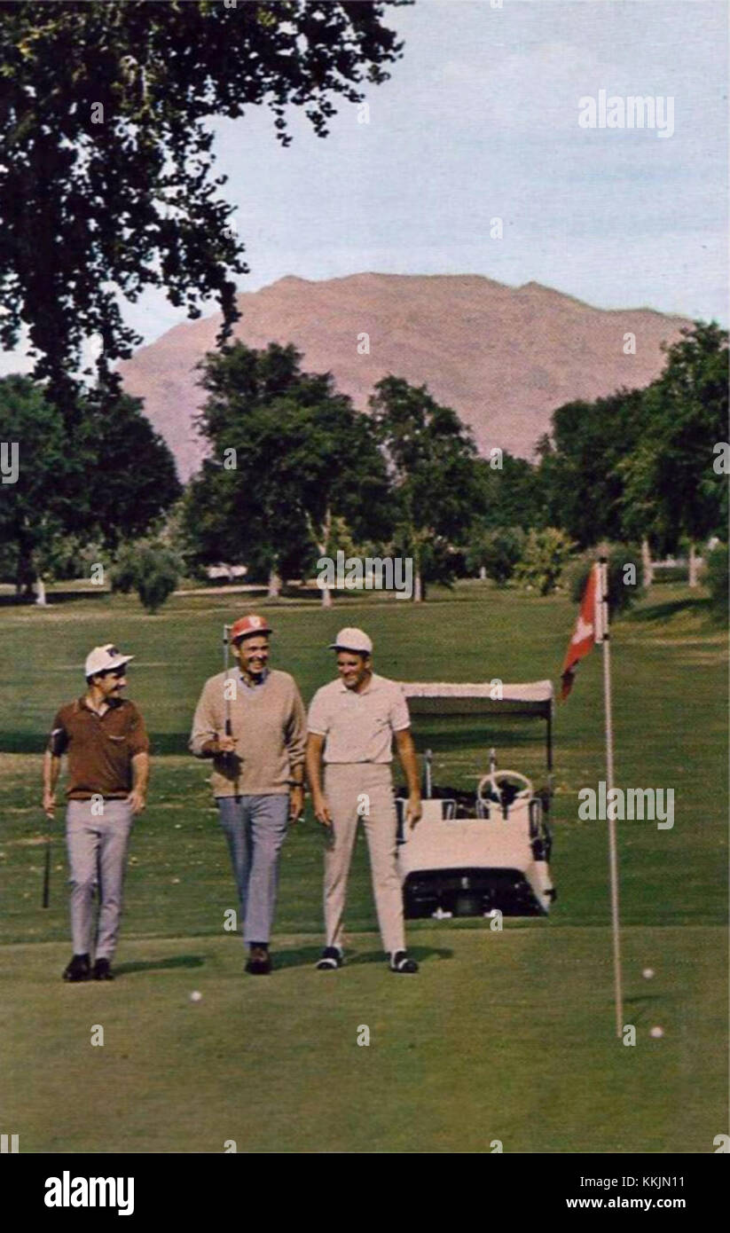 The Desert Inn Golf Course, photographed in 1970, is a historic course ...
