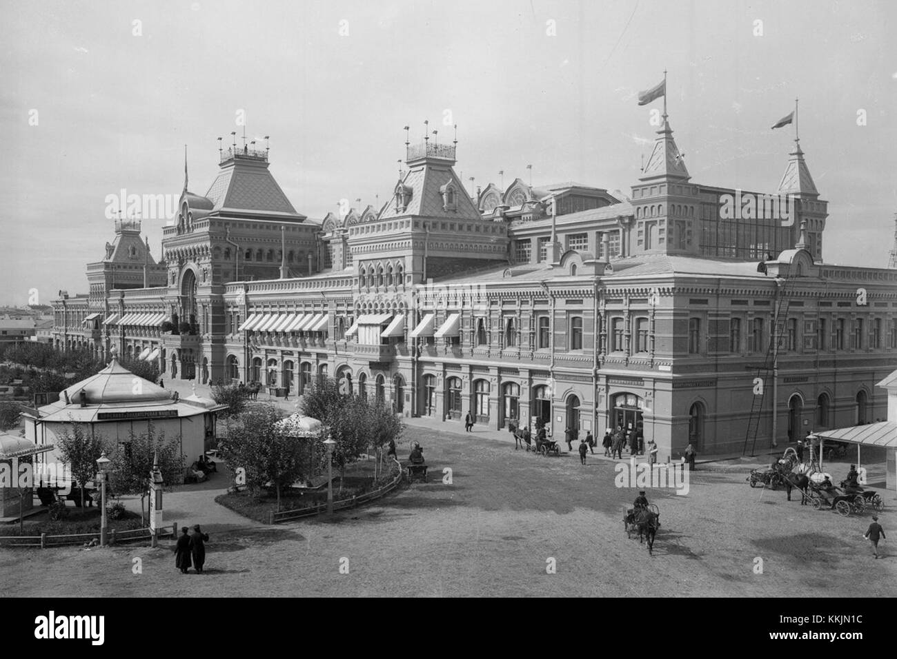 The Main Fair building, constructed in 1896, is a historic structure ...