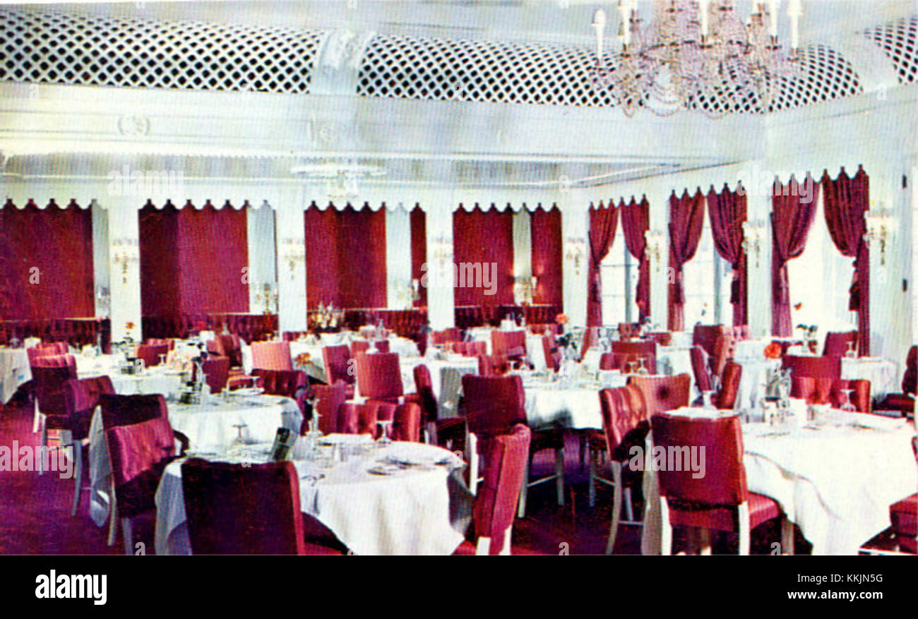 The French Room of the Ambassador Hotel in Los Angeles was an iconic ...