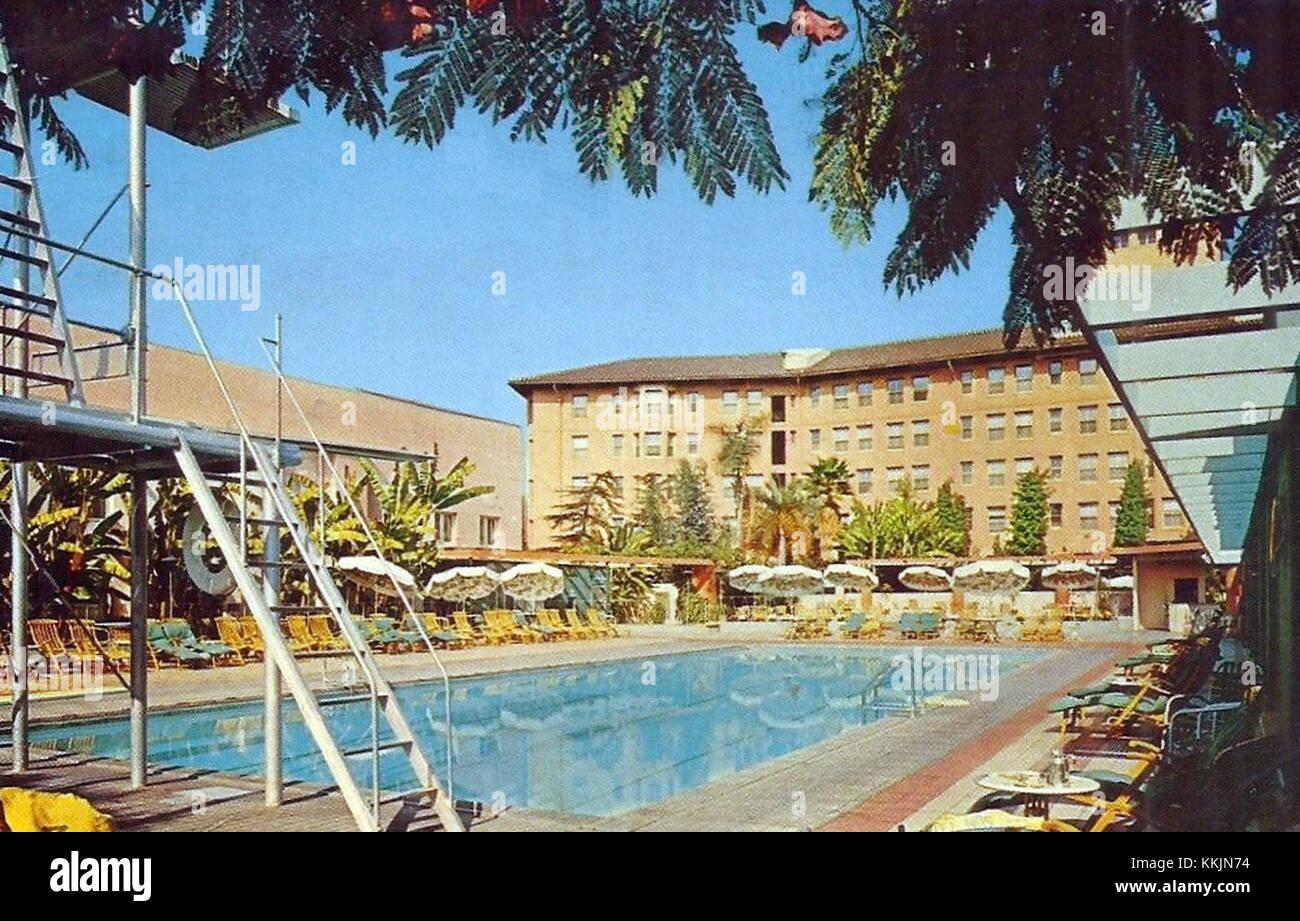 An image of the pool area at the Ambassador Hotel, showcasing the ...