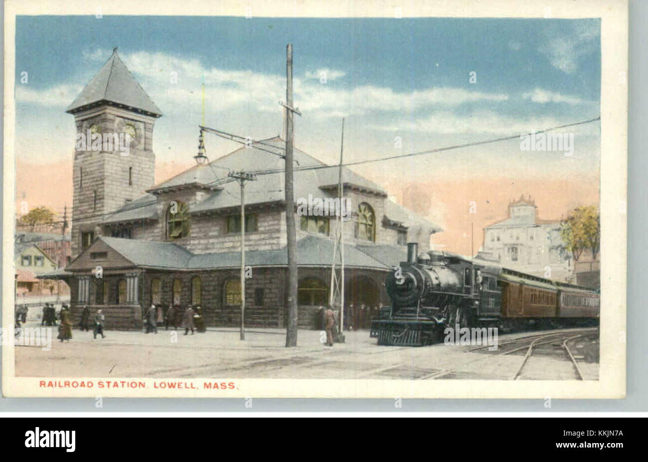 Train Postcard High Resolution Stock Photography and Images - Alamy