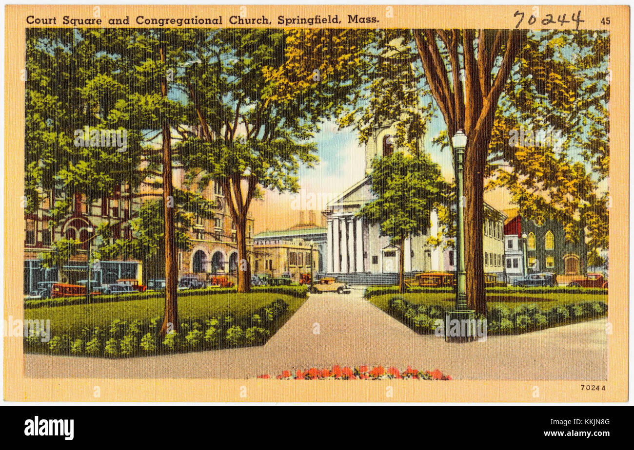 Court Square in Springfield, Massachusetts, is a historical site ...