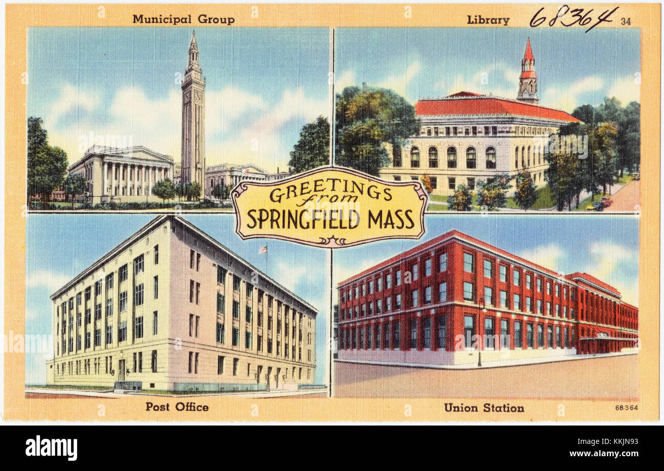 'Greetings from Springfield, Mass' is a phrase commonly used for ...