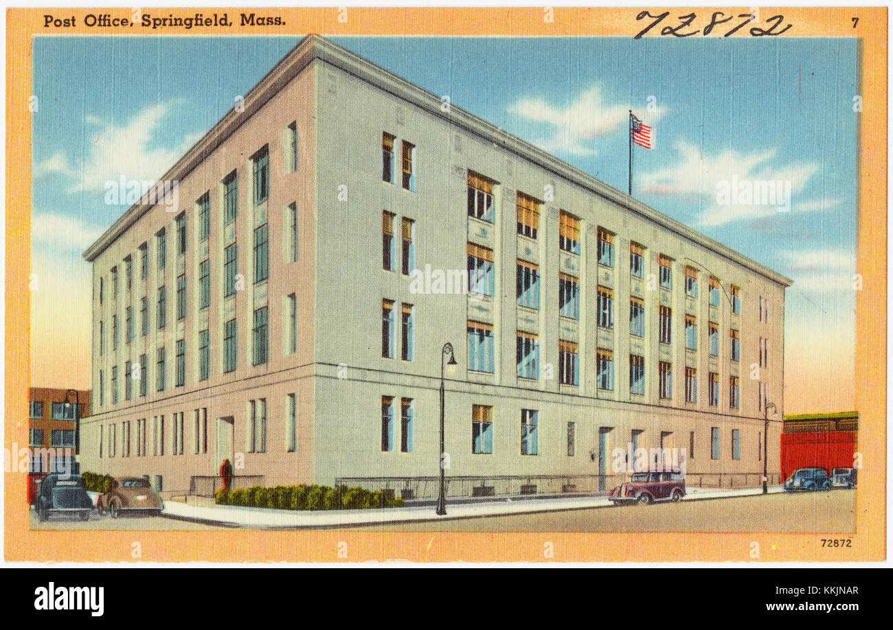 The post office in Springfield, Massachusetts, is an important civic ...