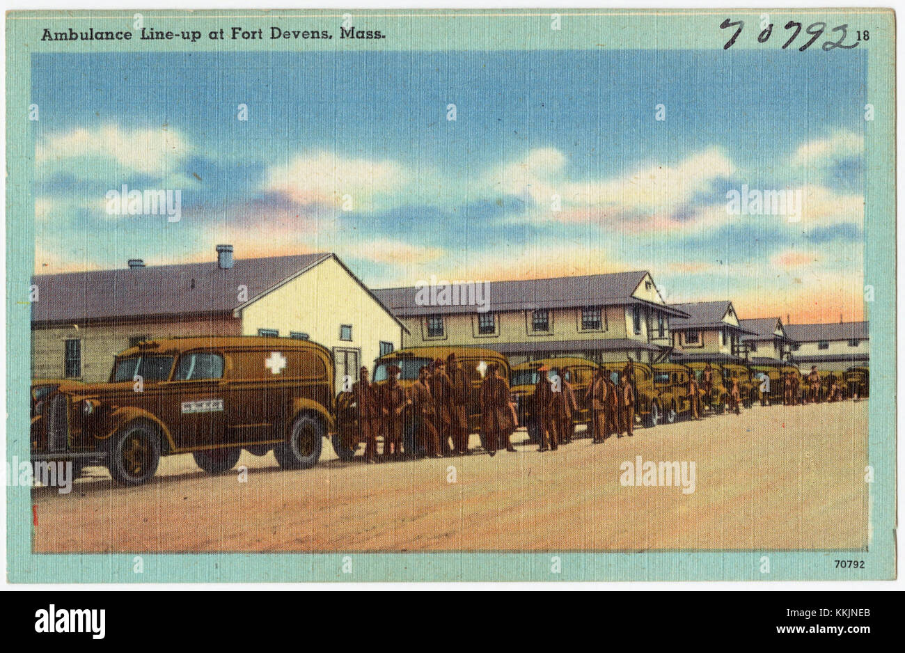 Ambulance line up hi-res stock photography and images - Alamy