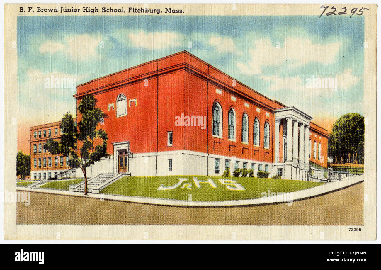 B.F. Brown Junior High School, located in Fitchburg, Massachusetts, is ...
