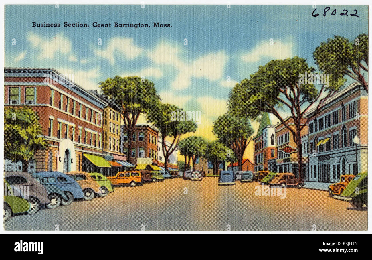 An image or reference to the business section of Great Barrington ...