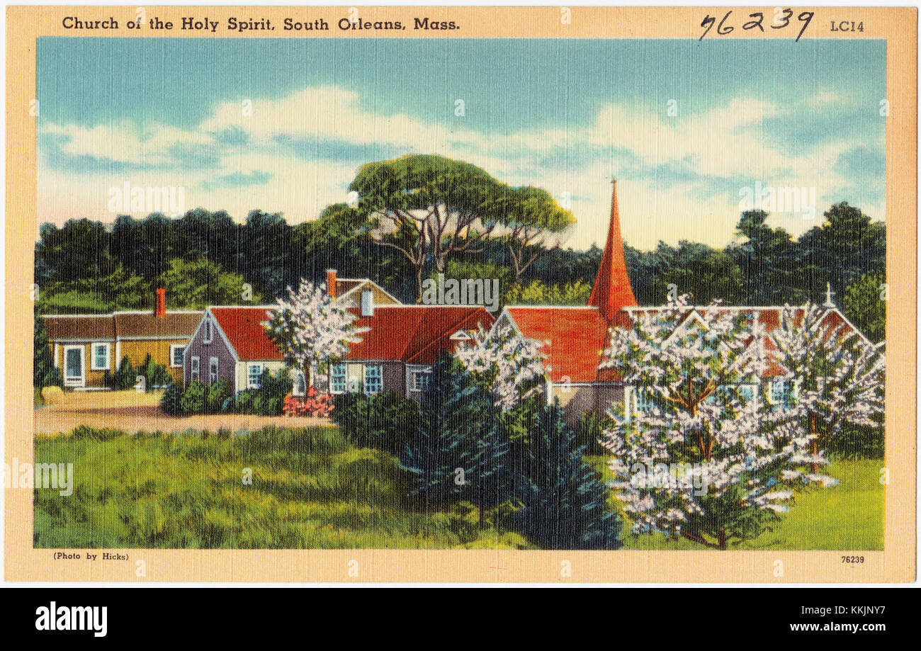 Church of the Holy Spirit, South Orleans, Mass (76239 Stock Photo - Alamy