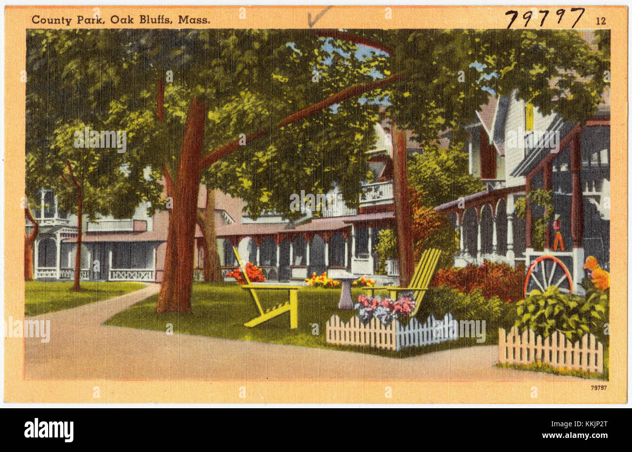 Country Park in Oak Bluffs, Massachusetts, is a public park known for ...