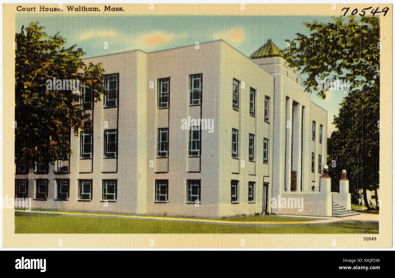 Waltham massachusetts history hi-res stock photography and images - Alamy