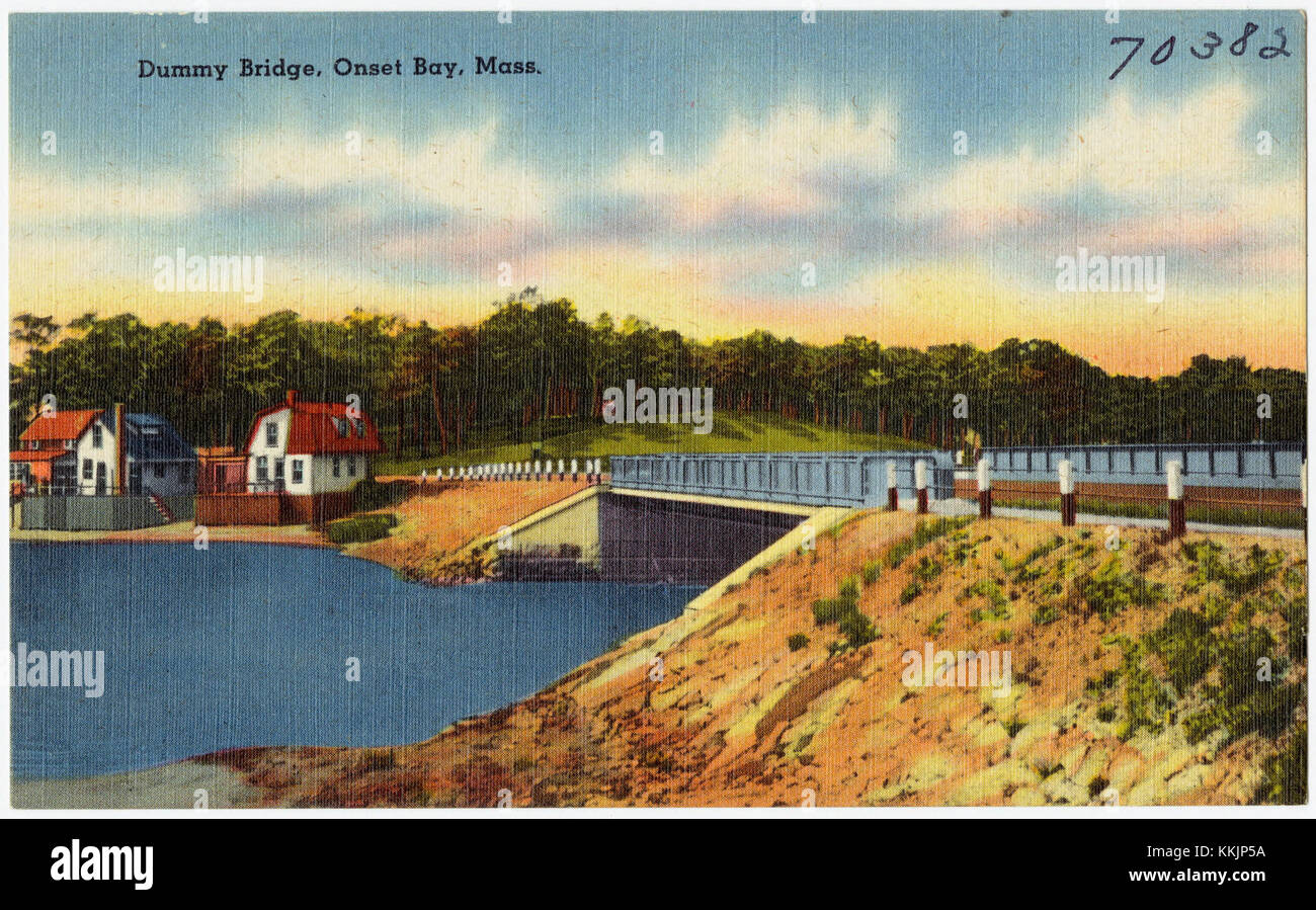 The Dummy Bridge located at Onset Bay, Massachusetts, is an interesting ...