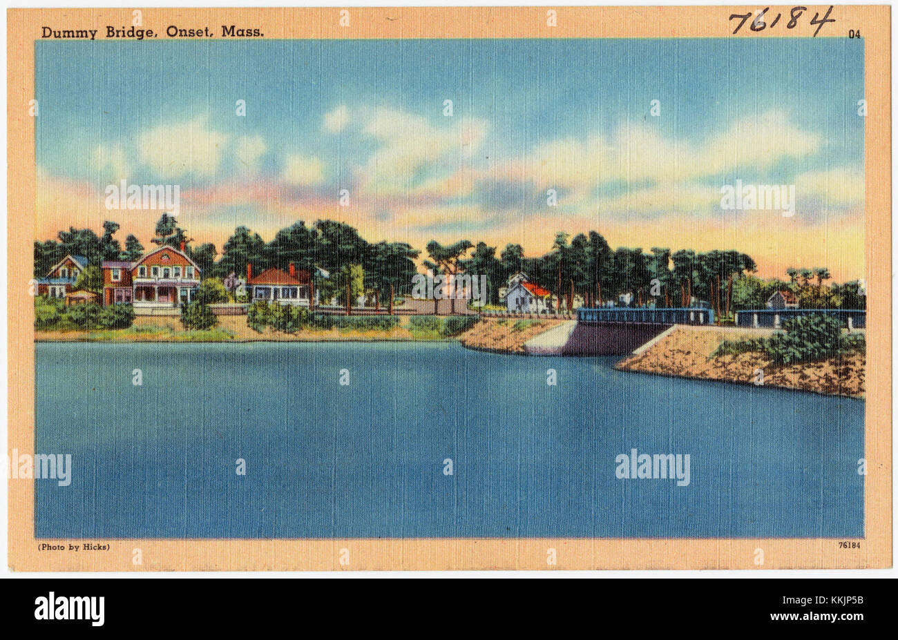 A photograph of the 'Dummy Bridge' in Onset, Massachusetts, identified ...