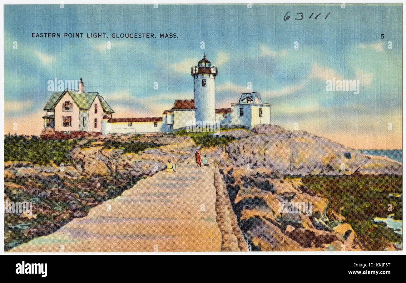 Eastern Point Light is a lighthouse located in Gloucester ...