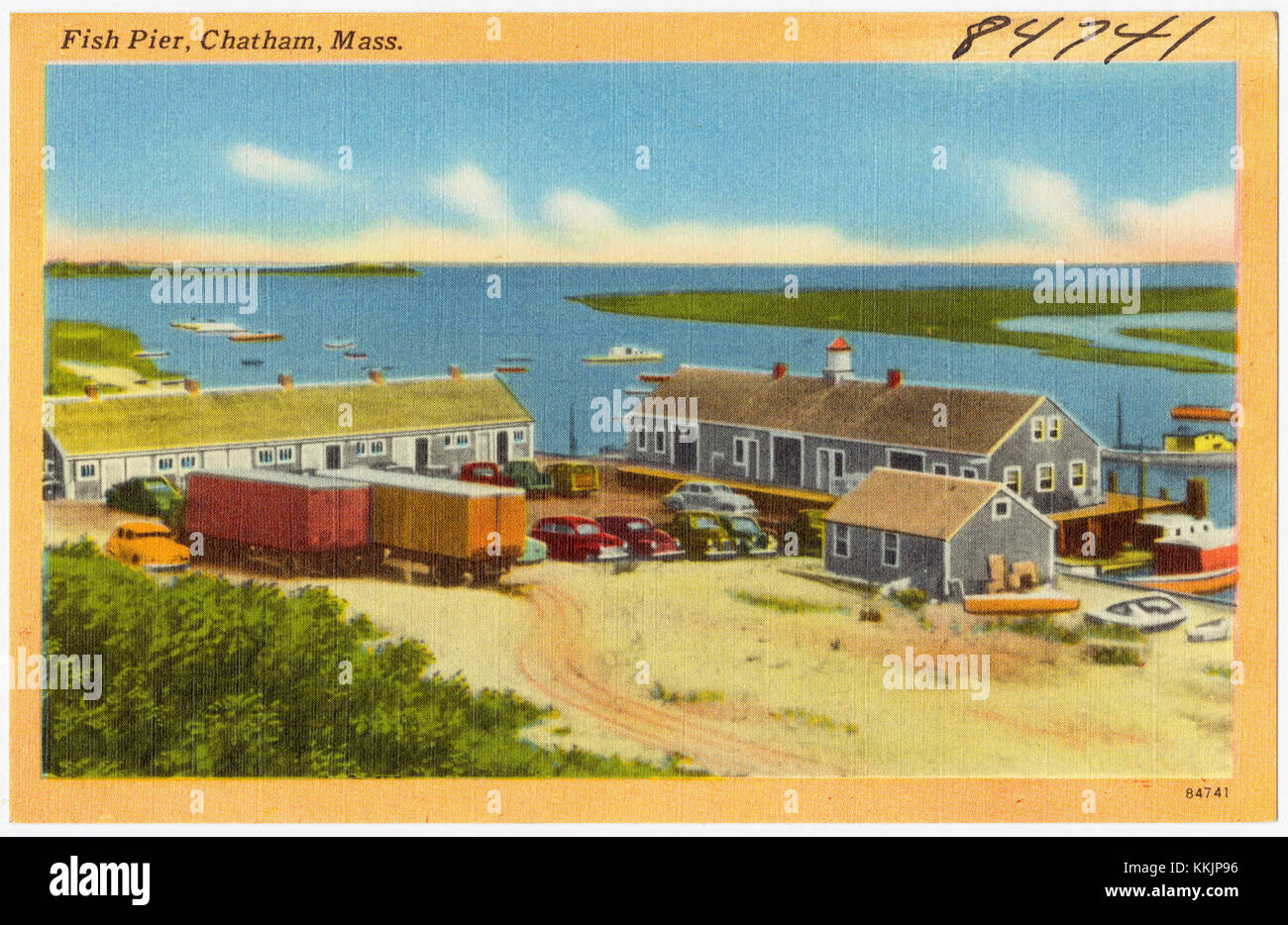 Chatham fish pier hi-res stock photography and images - Alamy