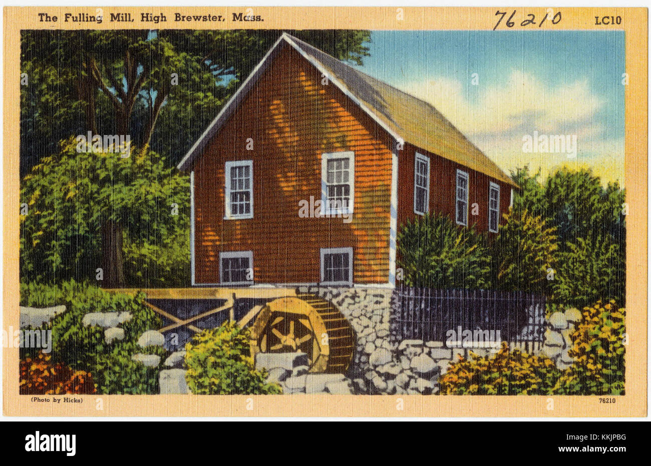 The Fulling Mill in High Brewster, Massachusetts, was a critical part ...