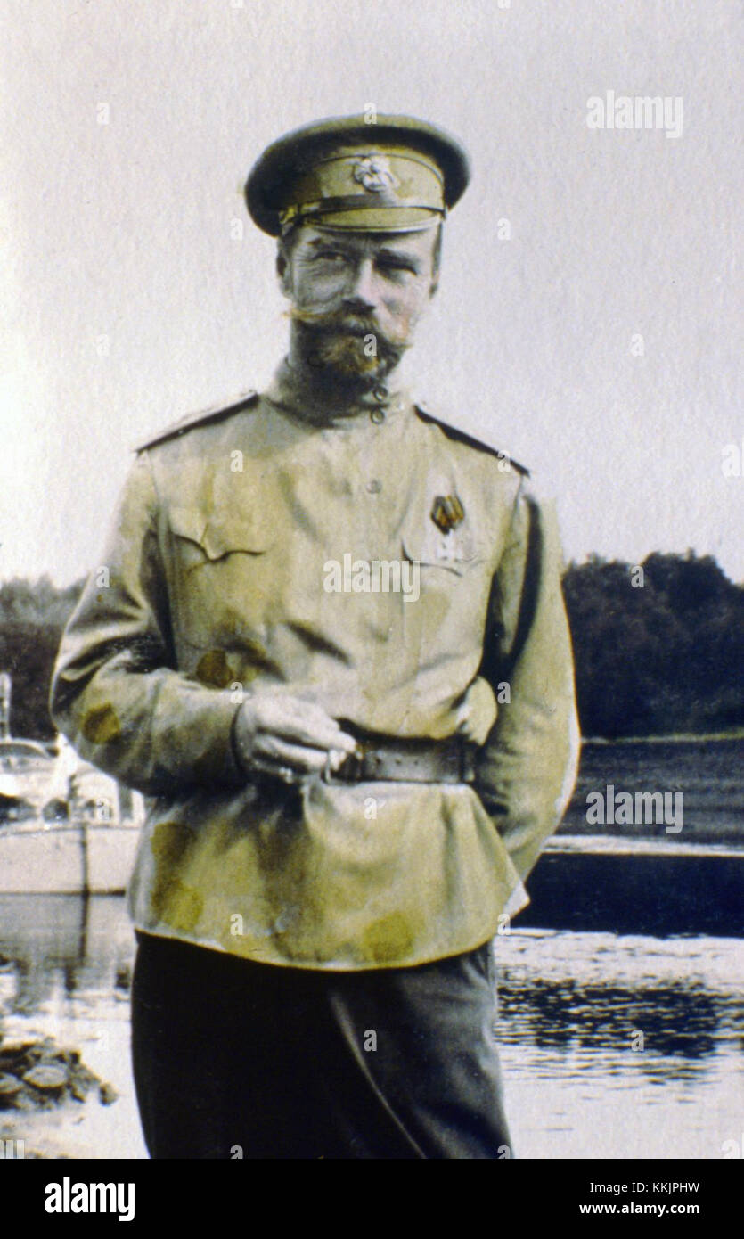 This photograph, taken by Tsar Nicholas II of Russia during 1915-1916 ...