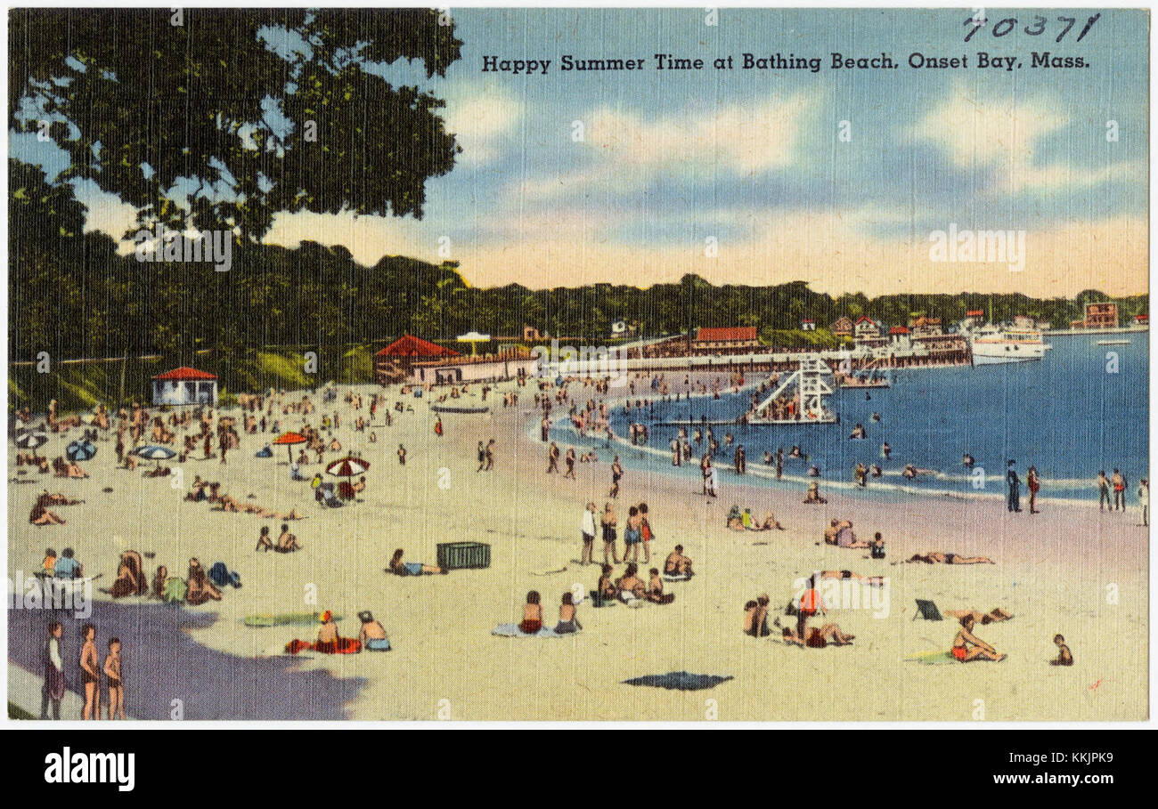 Onset Bay in Massachusetts is a popular beach destination, known for ...