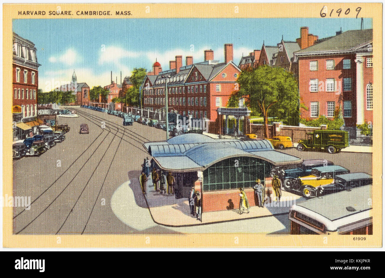 Harvard square history hi-res stock photography and images - Alamy