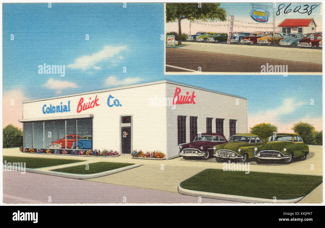 Colonial Buick Co., located on Bienville Avenue, was a key dealership ...