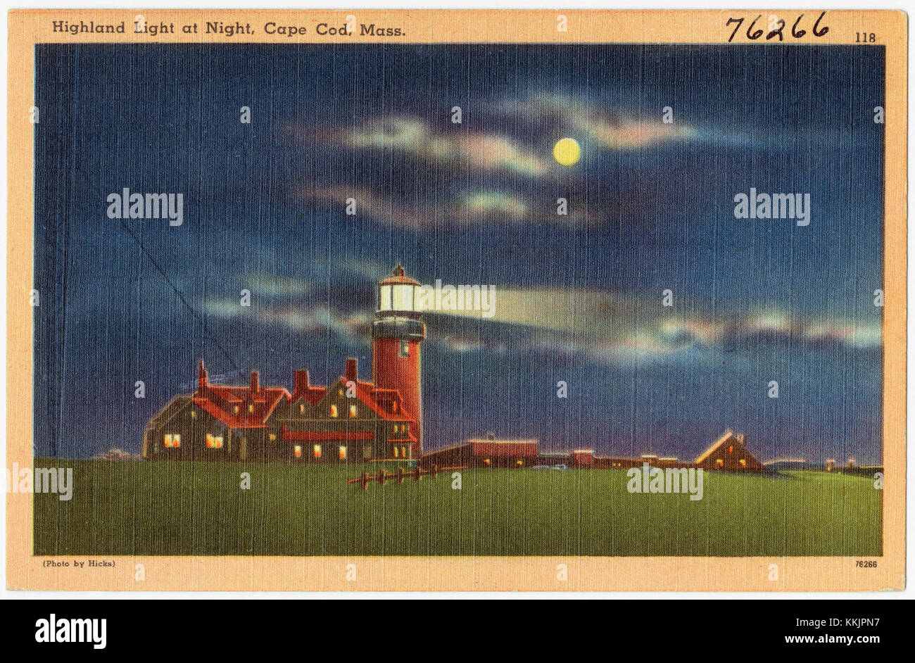 Highland Light, located on Cape Cod, Massachusetts, is a historic ...