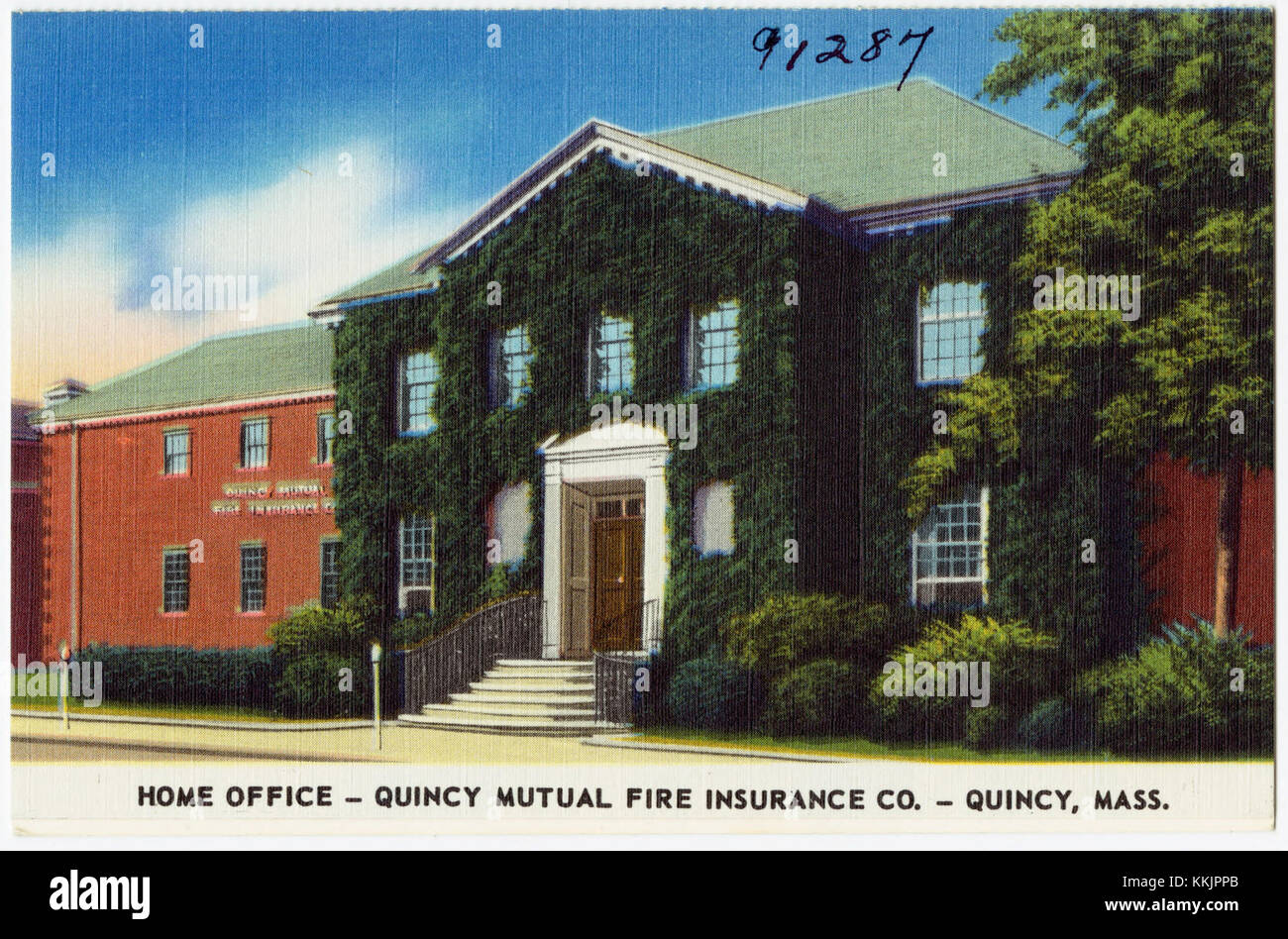 The Home Office of Quincy Mutual Fire Insurance Co., located in Quincy ...