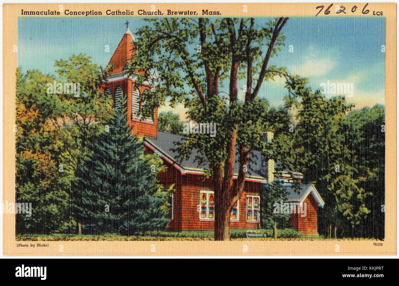 The Immaculate Conception Catholic Church in Brewster, Massachusetts ...