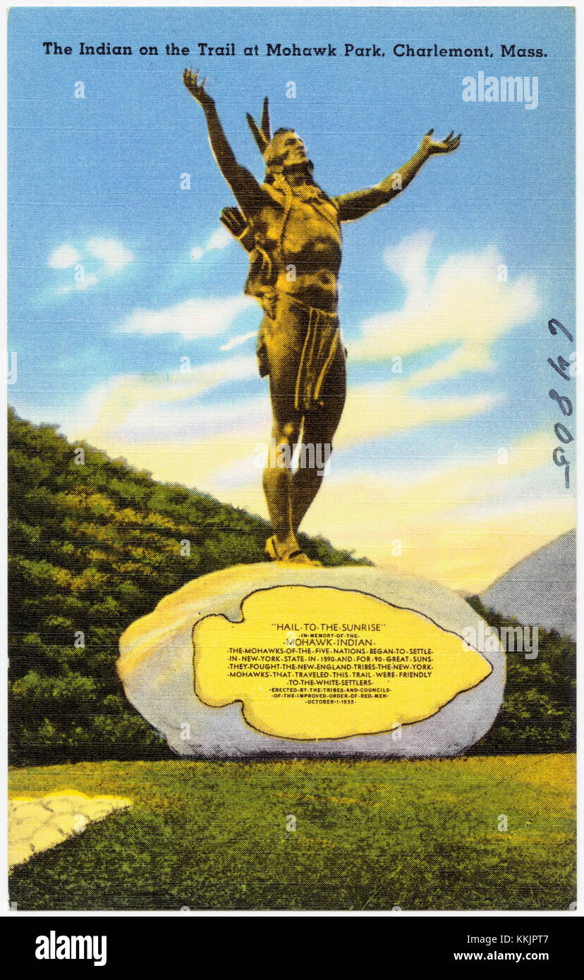 Mohawk indian historic photo hi-res stock photography and images - Alamy