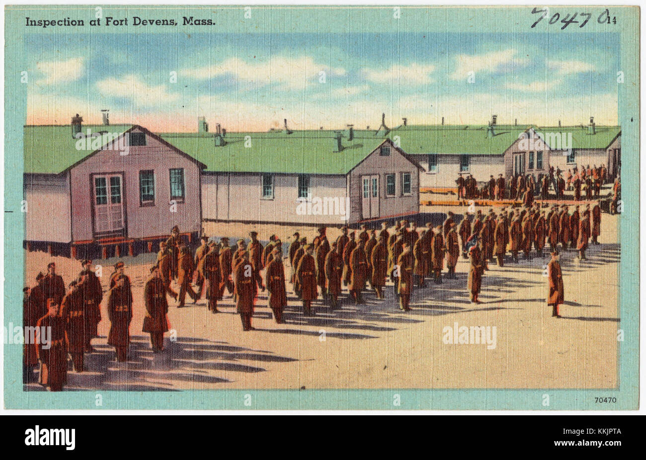 Inspection at Fort Devens, Mass (70470 Stock Photo - Alamy