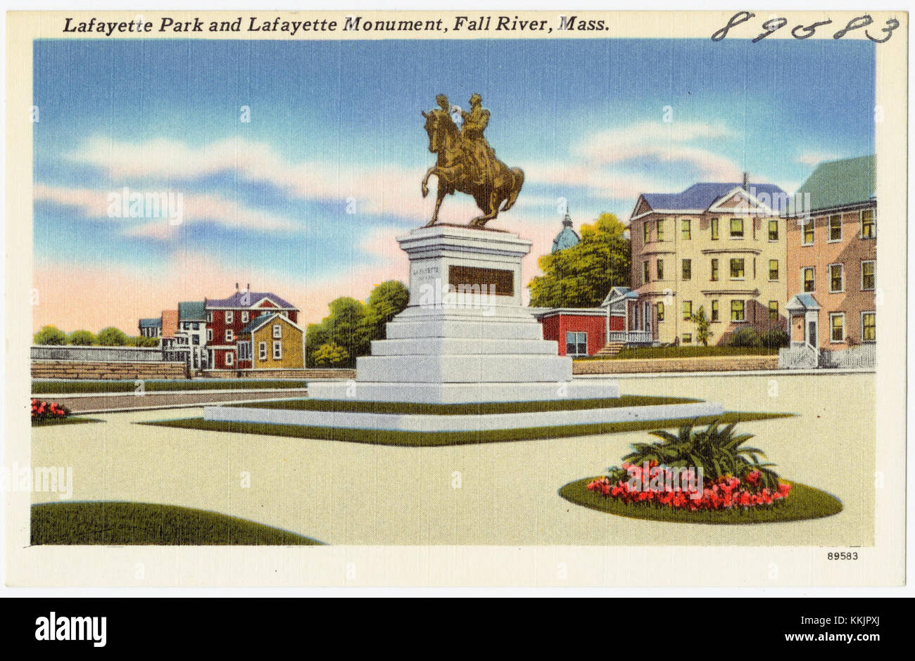 Lafayette Park in Fall River, Massachusetts, is a public park featuring ...