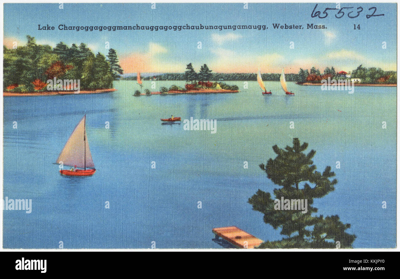 Lake Chargoggagoggmanchauggagoggchaubunagungamaugg, Webster, Mass ...