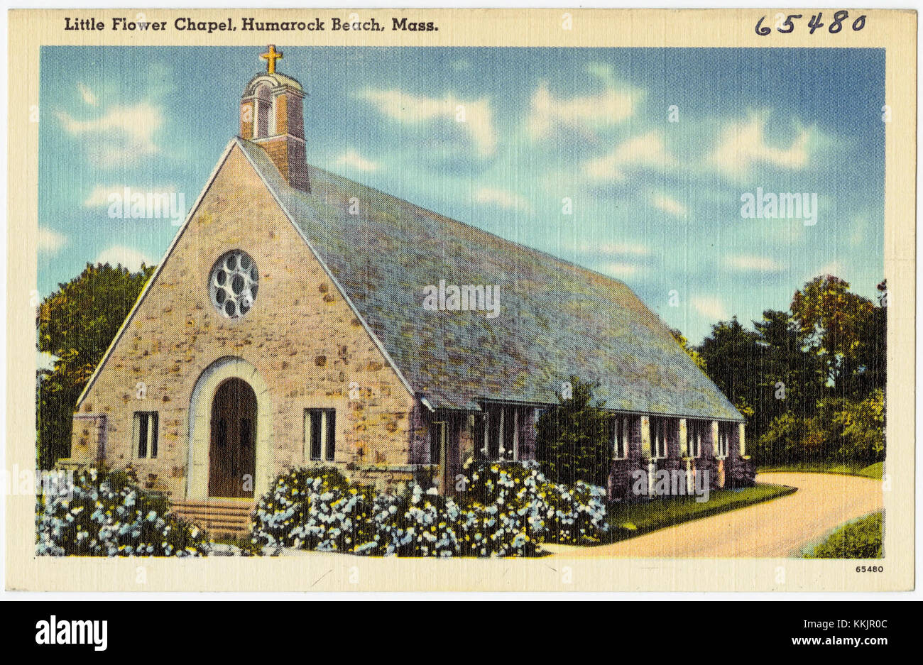Little Flower Chapel, Humarock Beach, Mass (65480 Stock Photo - Alamy