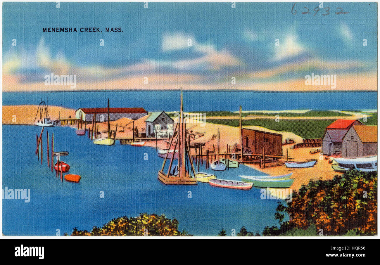 Menemsha Creek, Mass (62932 Stock Photo - Alamy