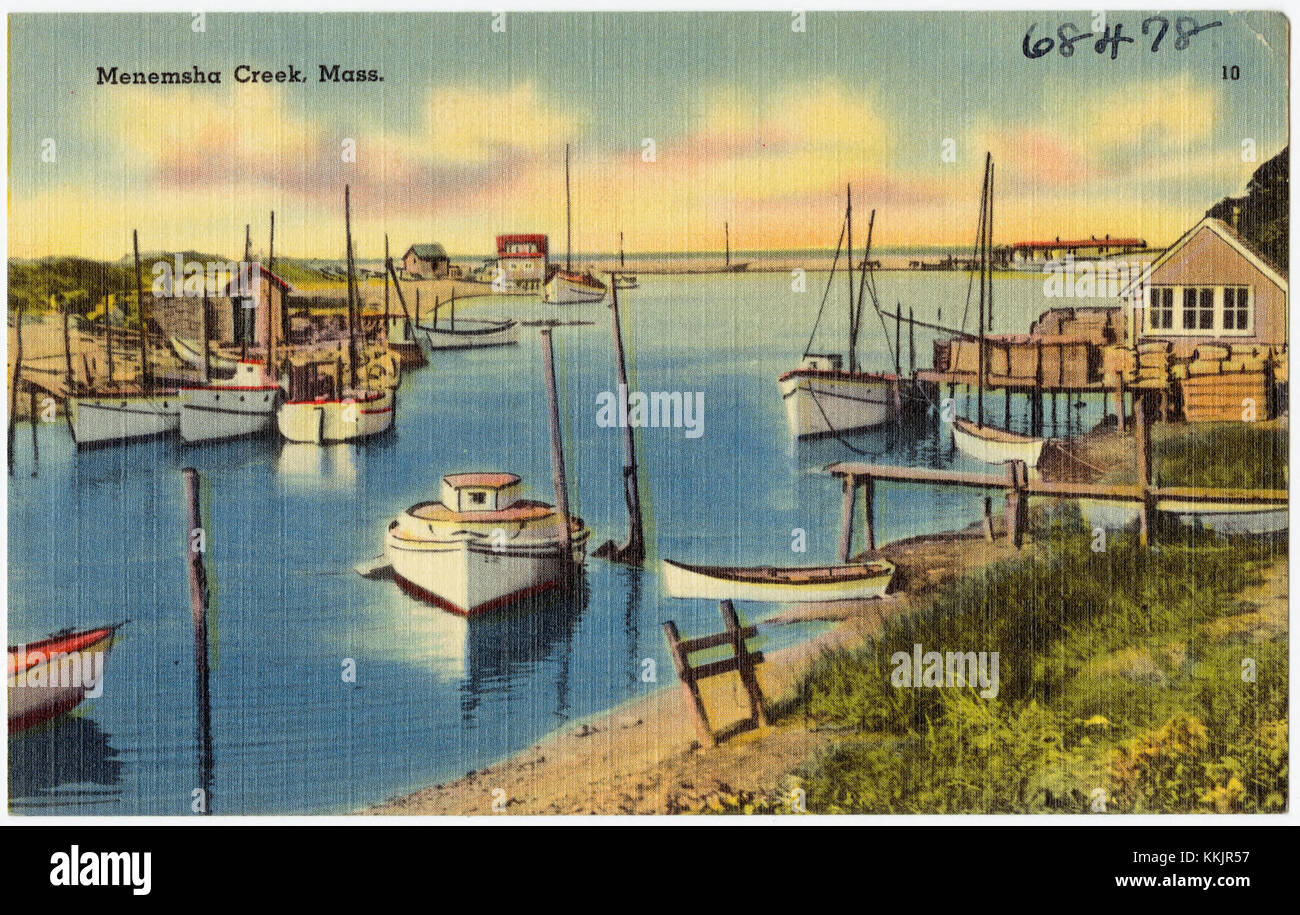 Menemsha Creek, Mass (68478 Stock Photo - Alamy