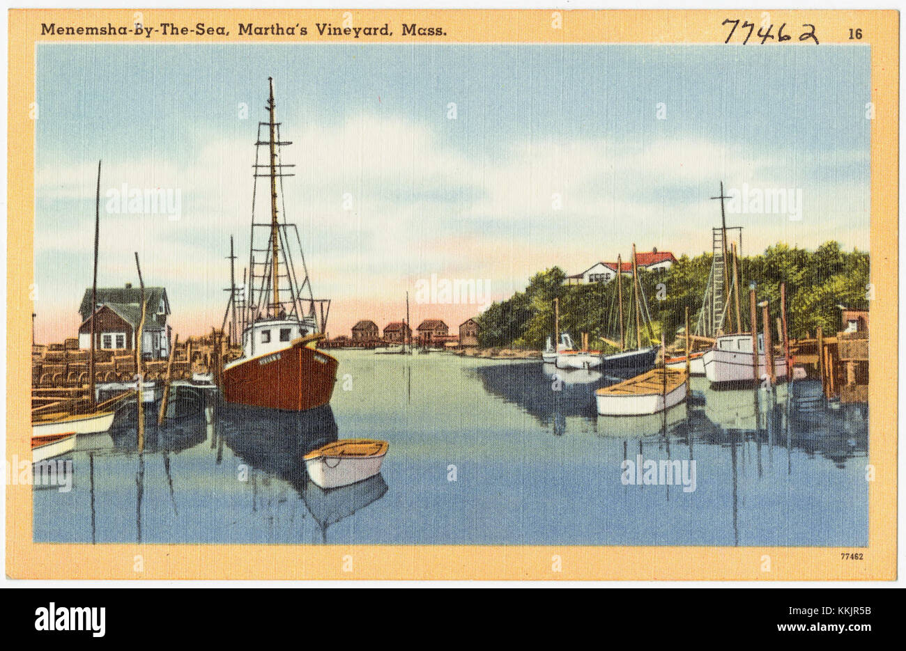 Menemsha-By-The-Sea, Martha's Vineyard, Mass (77462 Stock Photo - Alamy