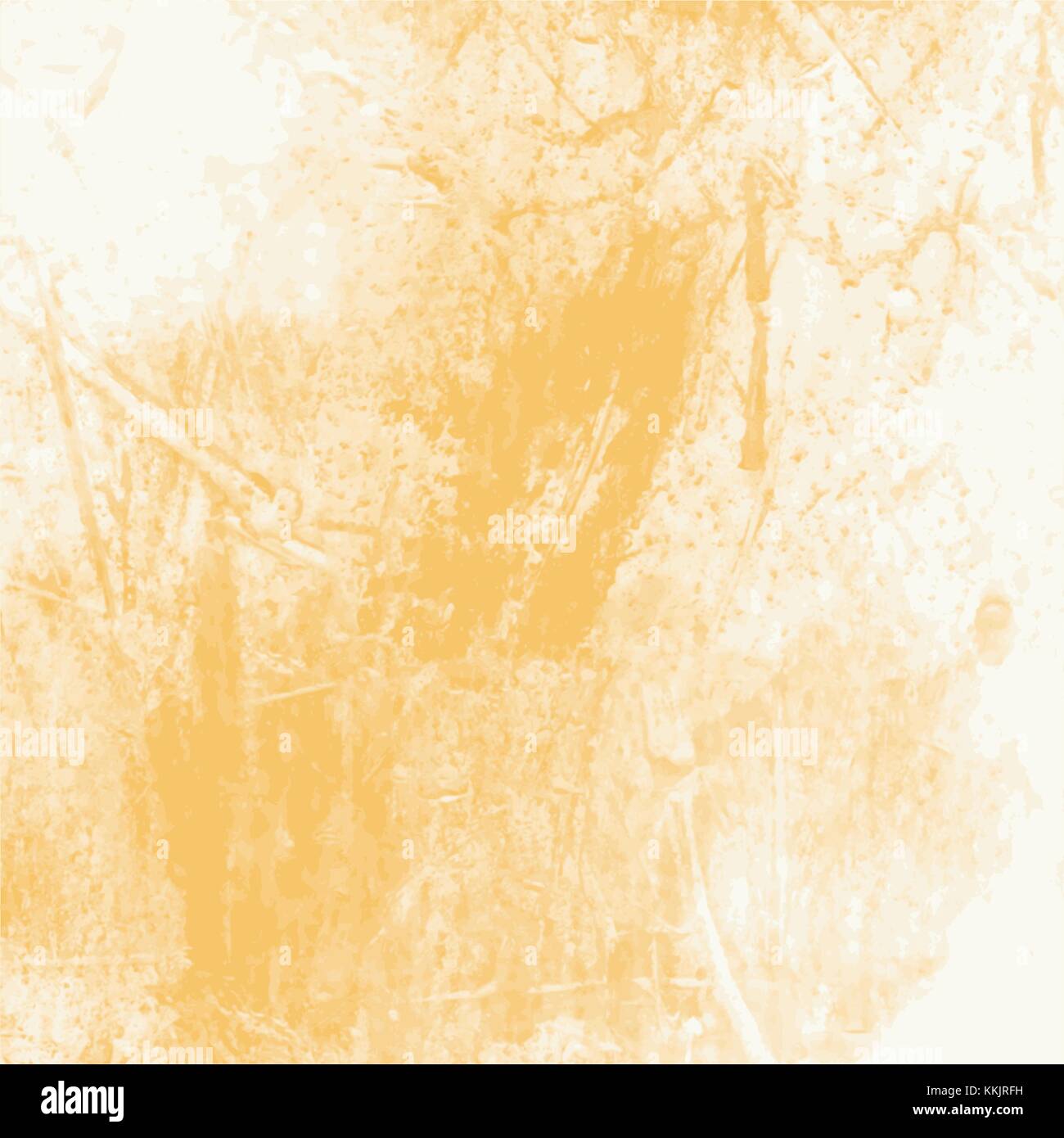 sunny yellow abstract watercolor pattern with visible brush strokes ...