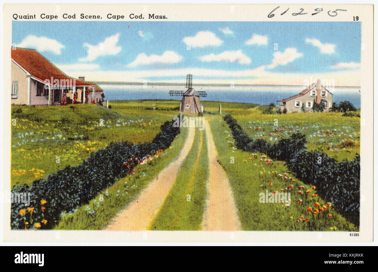 A picturesque view of Cape Cod, Massachusetts, showcasing the quaint ...