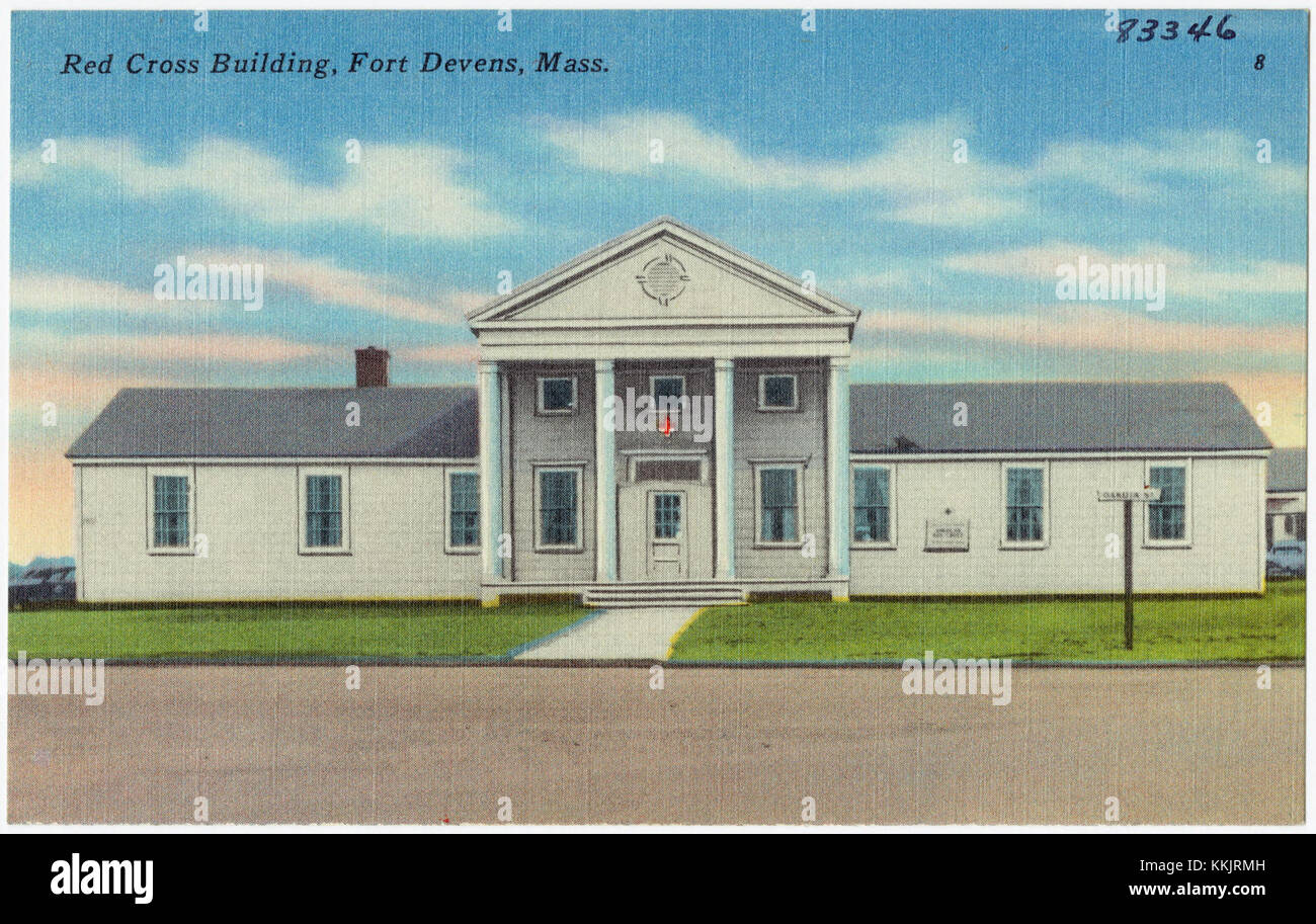 The Red Cross Building at Fort Devens in Massachusetts was an important ...