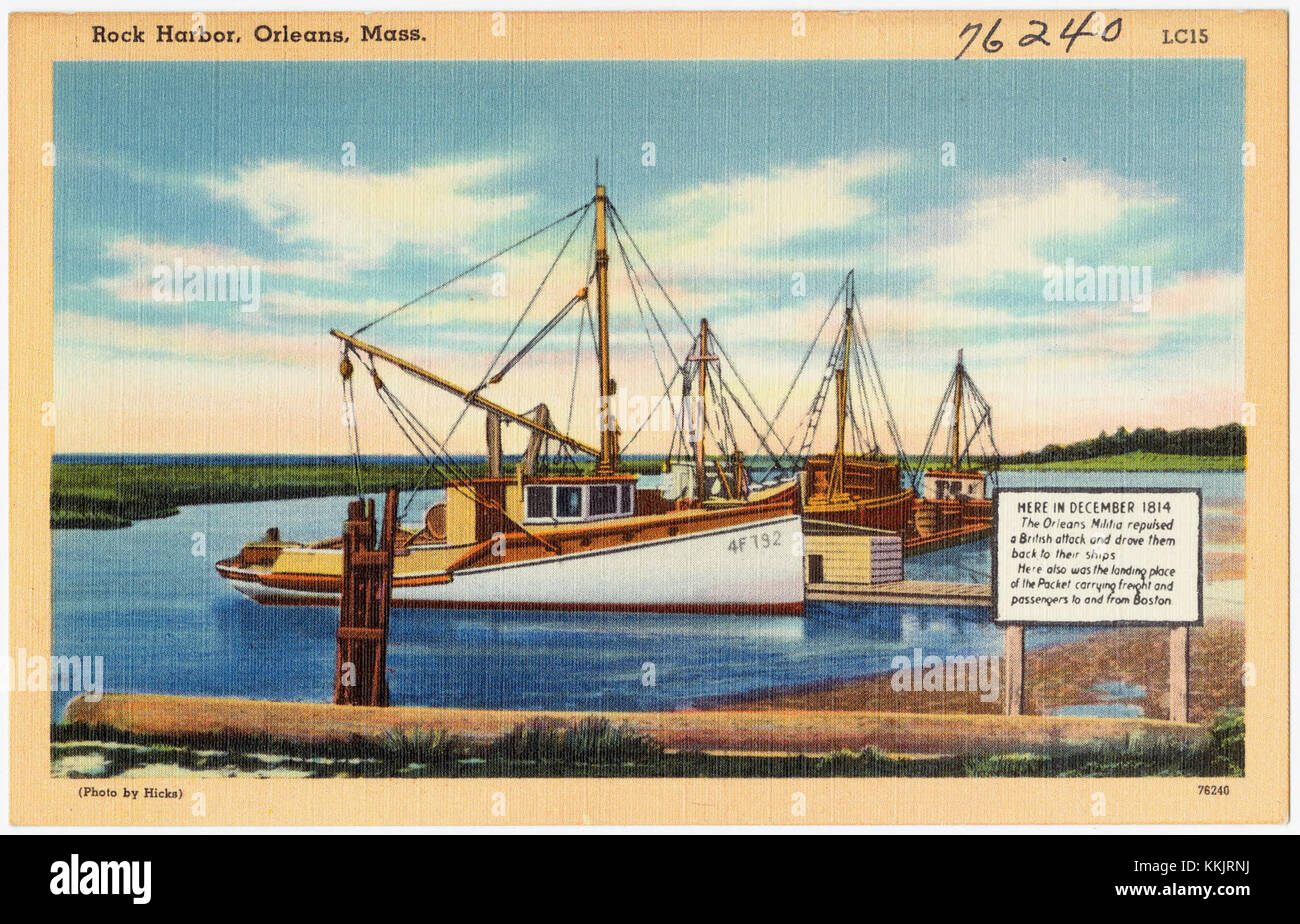 Rock Harbor is a historic harbor located in Orleans, Massachusetts. It ...